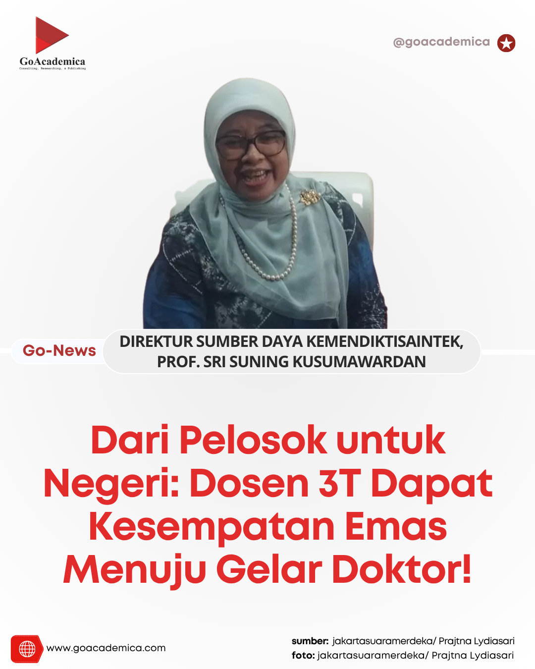 Dari Pelosok untuk Negeri: Dosen 3T Dapat Kesempatan Emas Menuju Gelar ...