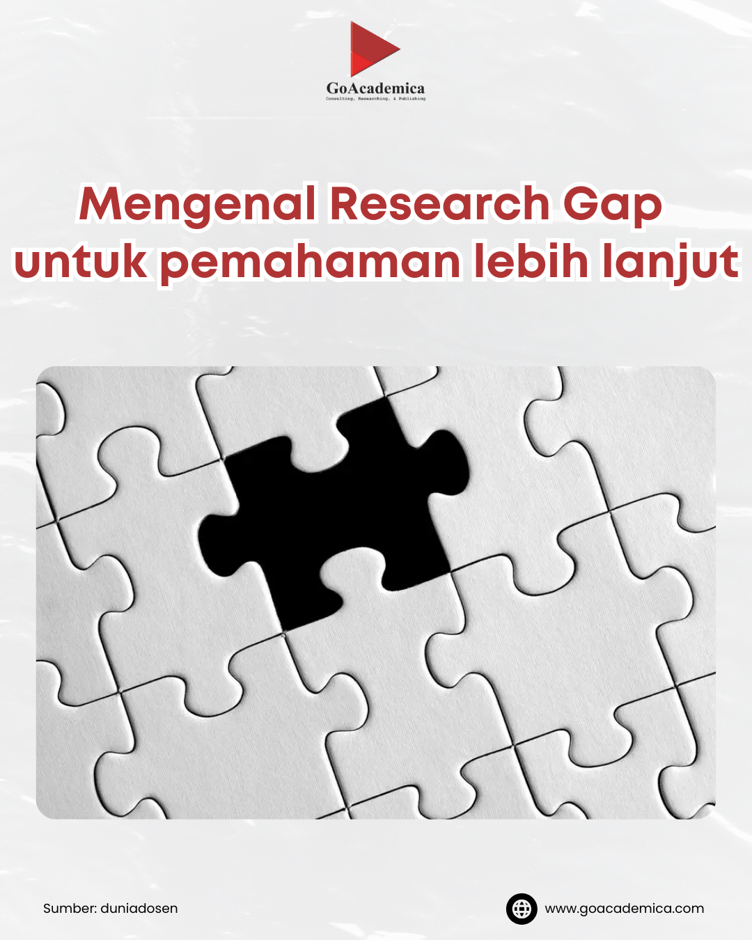 Mengenal Research Gap - GoAcademica